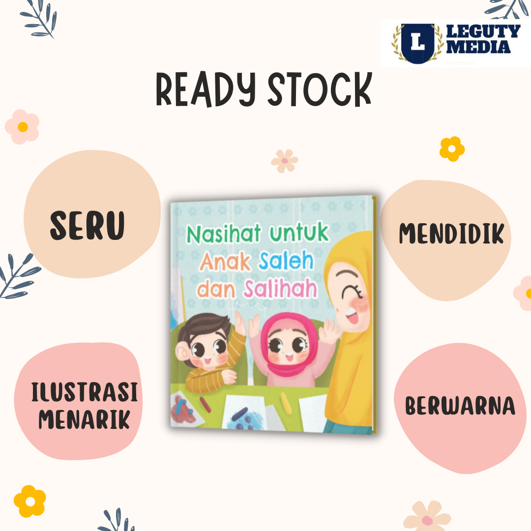 Buku Nasihat untuk Anak Saleh dan Salihah - LEGUTY KIDS