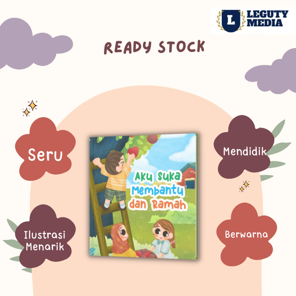 Buku Ayo Belajar Menutup Aurat! - LEGUTY KIDS
