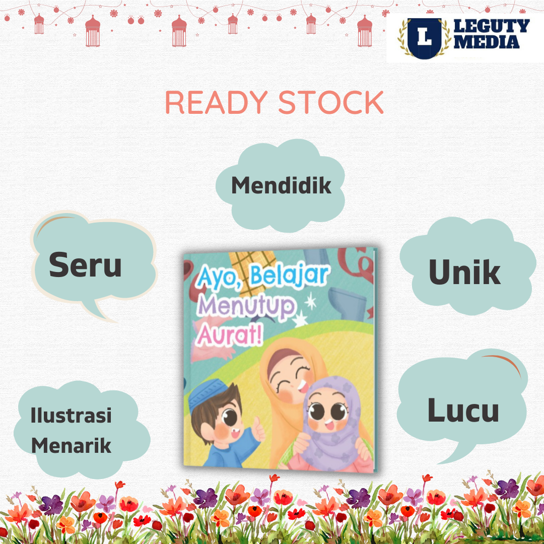 Buku Ayo Belajar Menutup Aurat! - LEGUTY KIDS